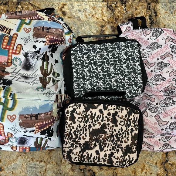 Razels | Accessories | Full Size Western Backpacks Cowgirl Cowboy Back ...